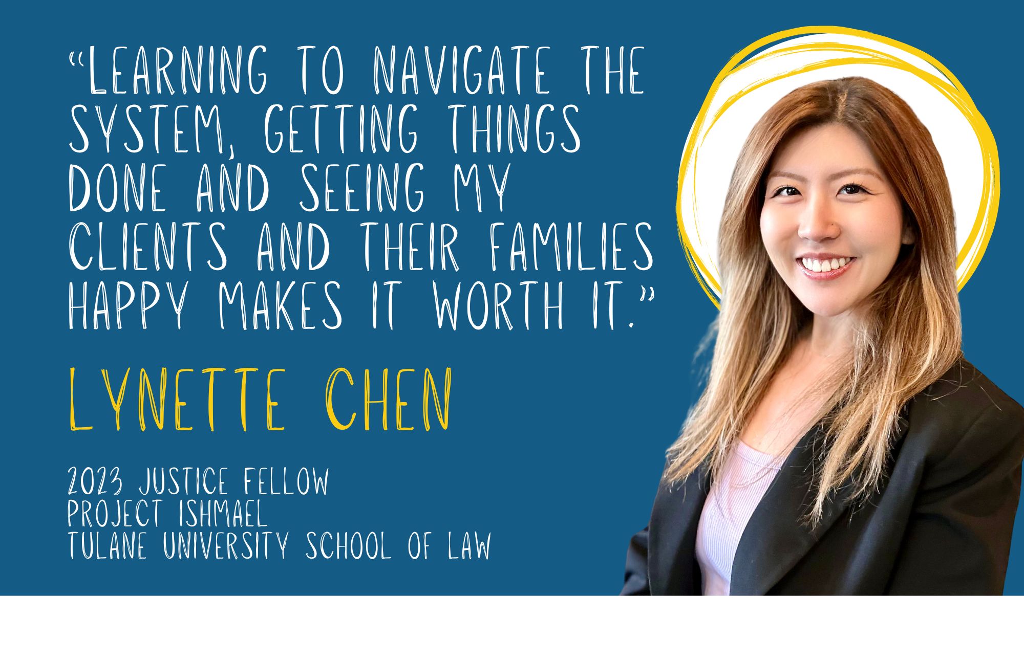Fellow feature: Lynette Chen - Immigrant Justice Corps